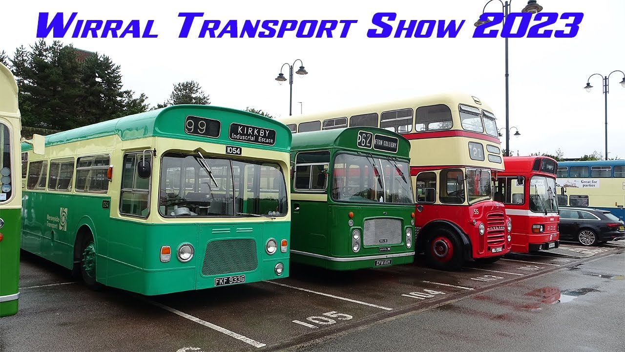 Wirral Transport Show 2023 - YouTube