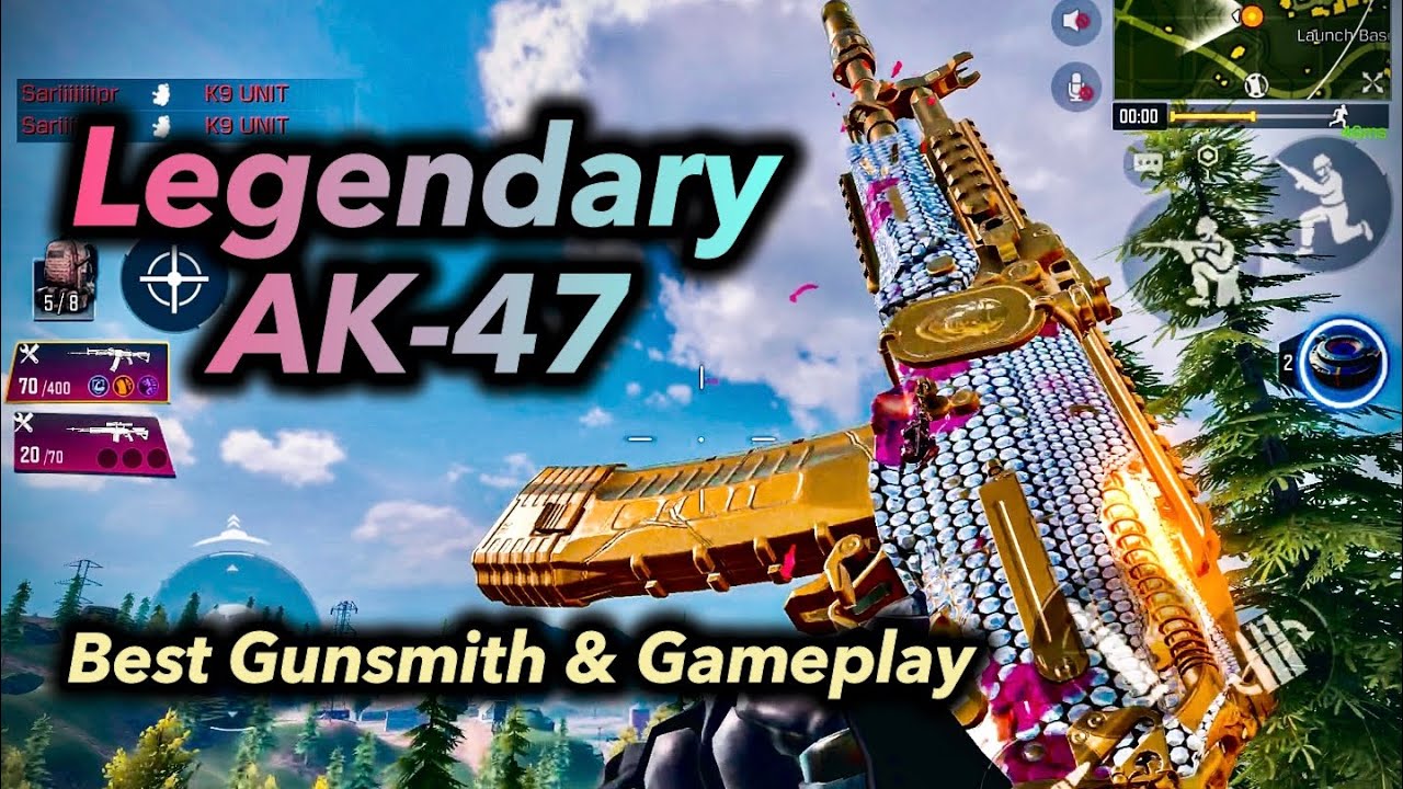 Best Legendary AK-47 - Kuromaku Gunsmith & BR Gameplay | CoDM Season 7 ...