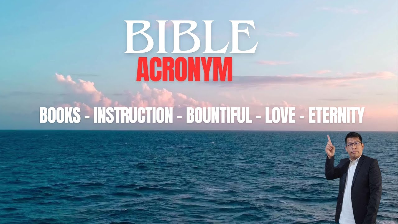 BIBLE ACRONYM #live - YouTube