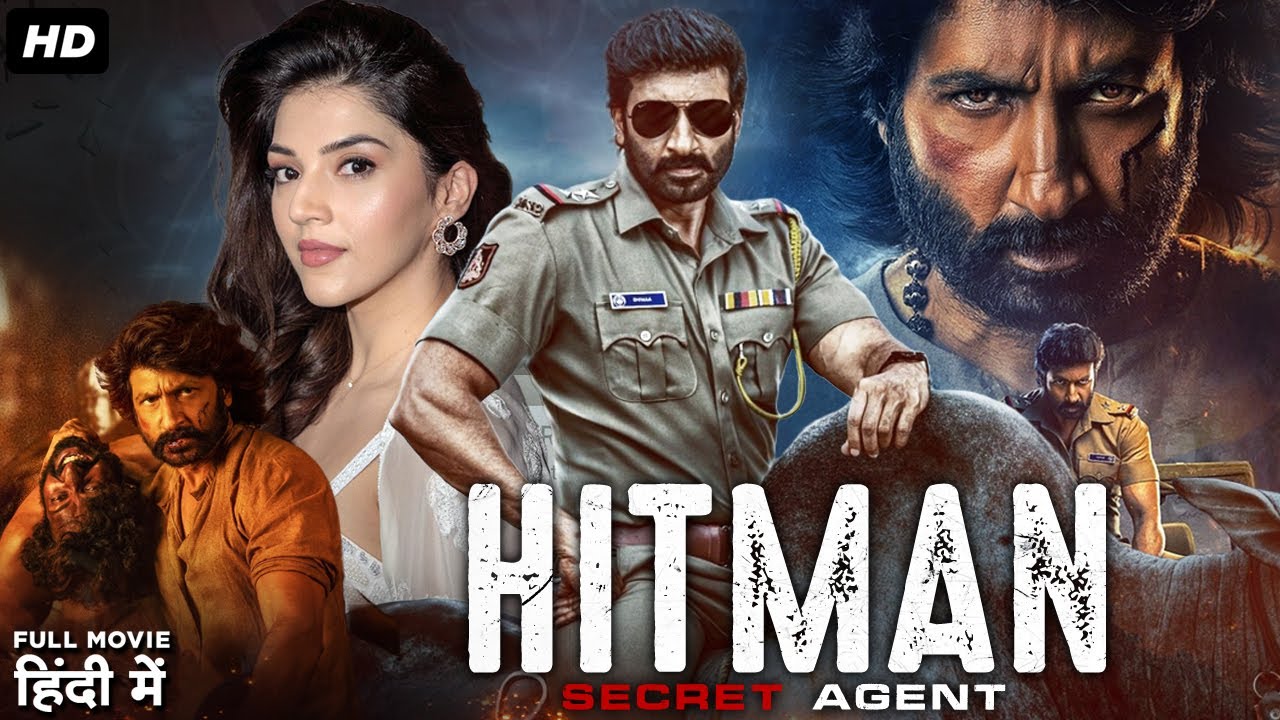 Gopichand's HITMAN - Secret Agent (2024) South Indian Full Action Movie ...