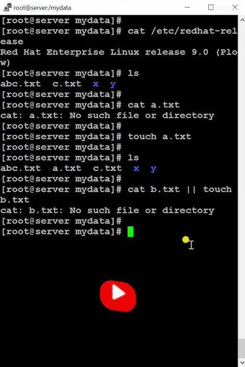 Combine Multiple Commands Using Or Operator Rhelcentos Linux Linuxtraining Linuxcommands 