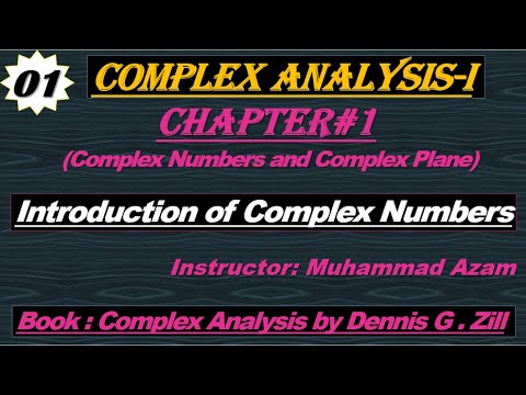 Complex Analysis|Lec#1|Introduction of complex Analysis|History of ...