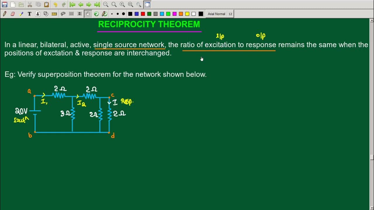 RECIPROCITY THEOREM | CIRCUITS AND NETWORKS MALAYALAM | KTU EET201 | KTU EE201 CAN - YouTube