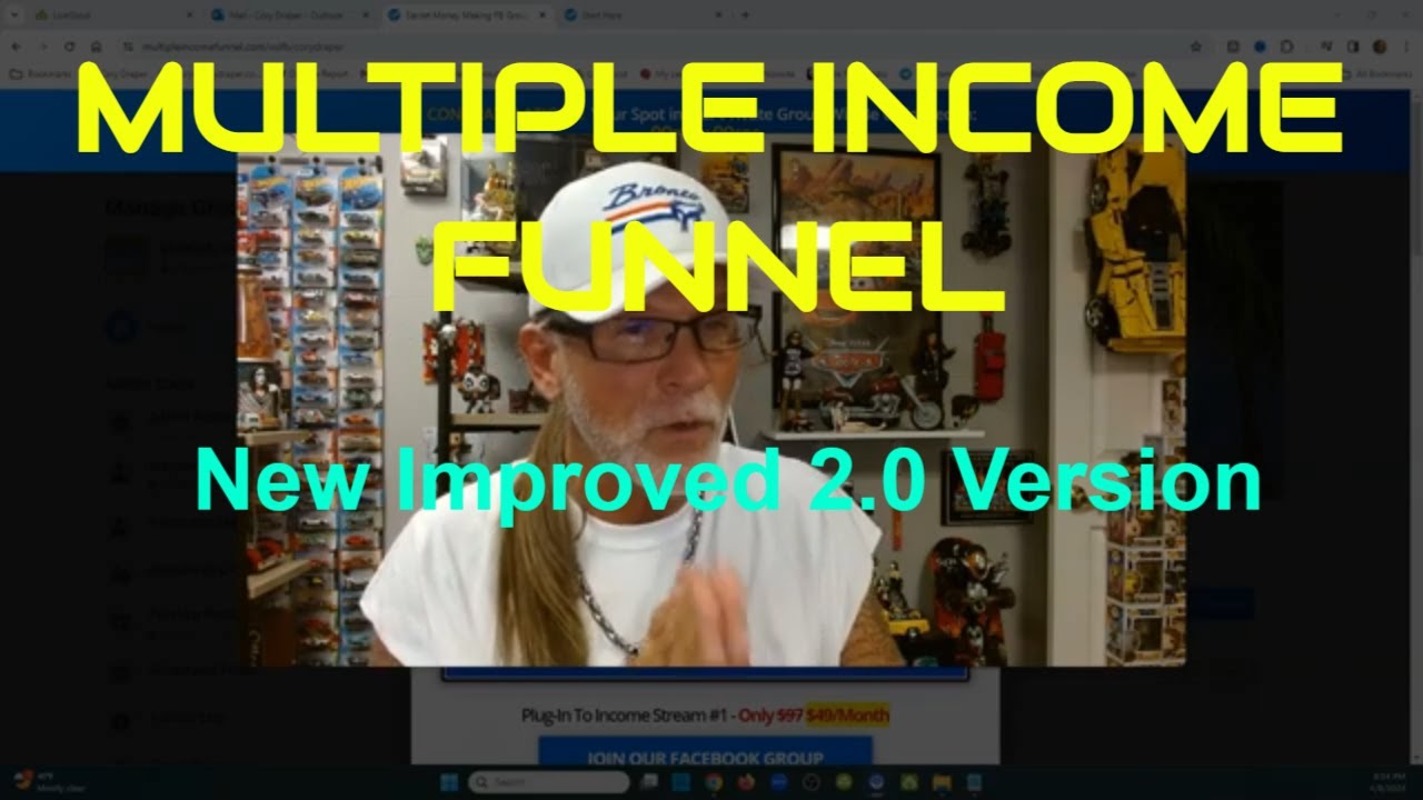 MULTIPLE INCOME FUNNEL: New Improved 2.0 Version, $10k Month - YouTube