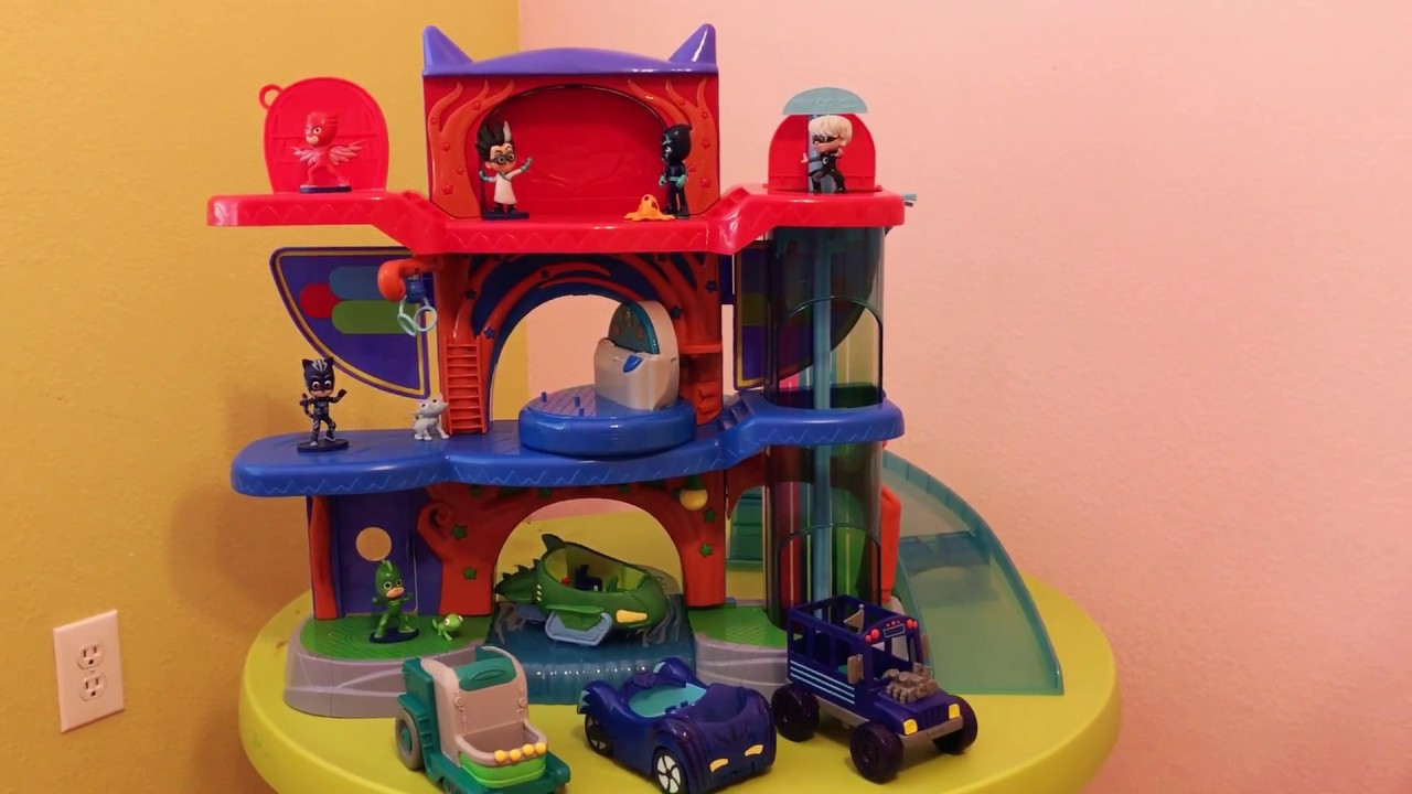 PJ Masks Headquarter Set - YouTube
