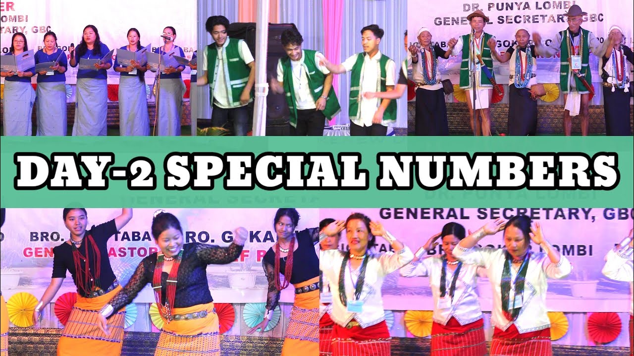 Day-2 Special Numbers : Golden Jubilee Celebration, Kardo Baptist ...