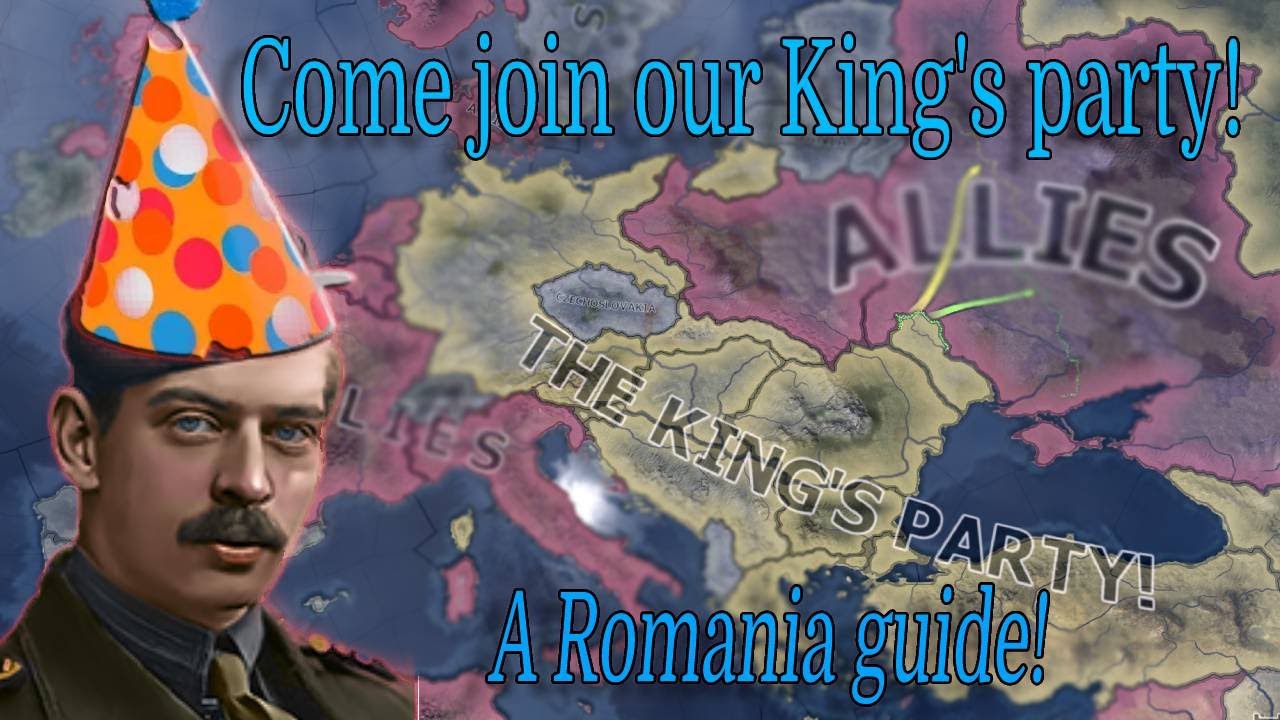 HOI4: Romania Balkan Dominance guide as a King's Day Special! - YouTube