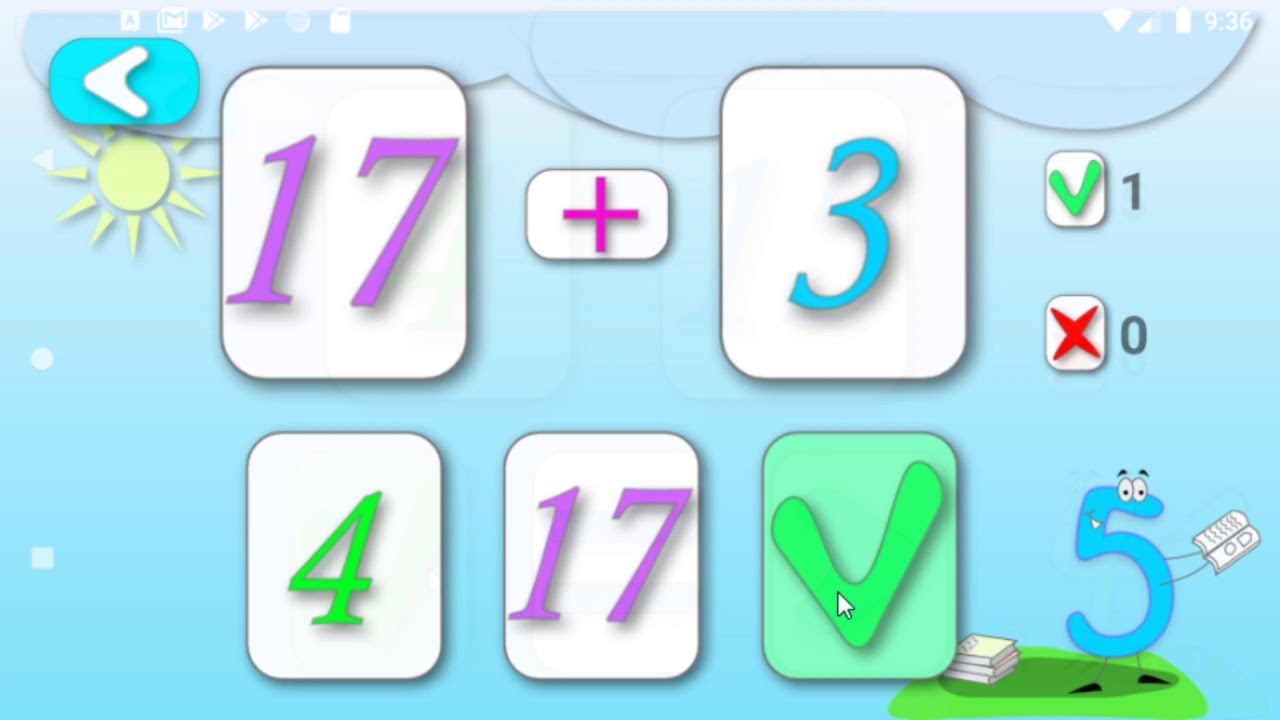 Math for kids! Learning to count numbers. - YouTube