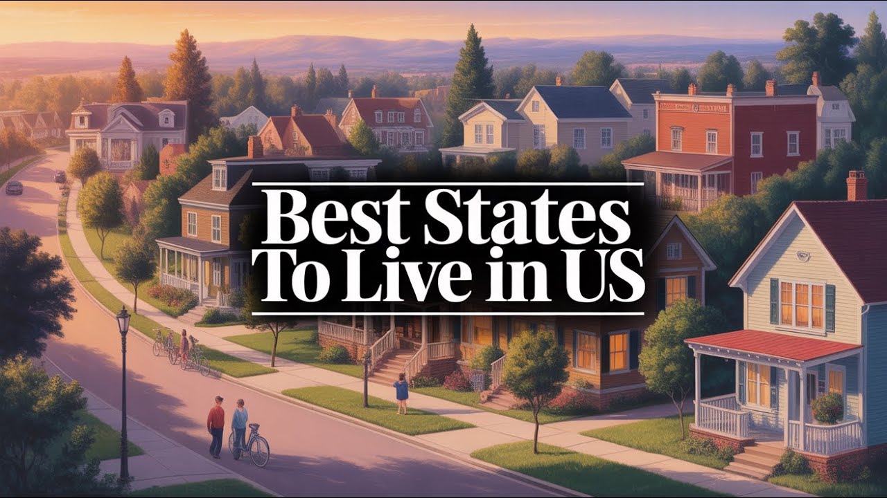 Best Places to Live in America: Top 20 U.S. States Revealed - YouTube