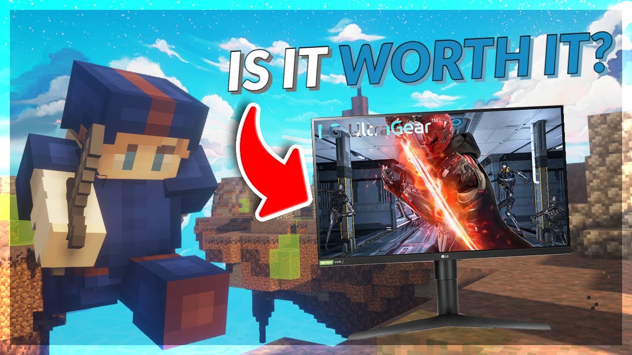 Is A 240hz Monitor WORTH IT For Minecraft PvP??? - YouTube
