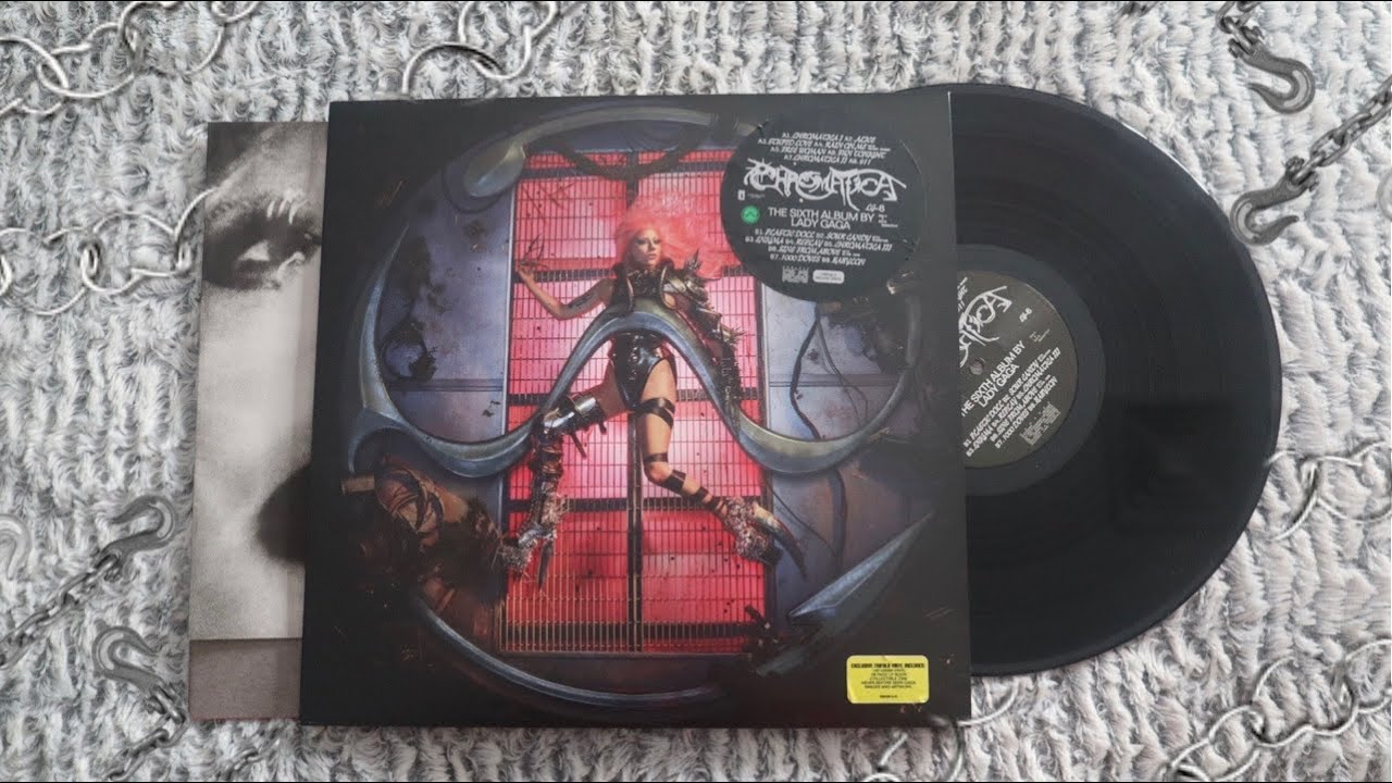 Lady Gaga - Chromatica (Vinyl Unboxing) | Trifold Version - YouTube