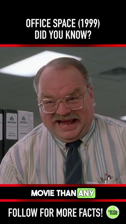 Did you know THIS about OFFICE SPACE (1999)? Fact 6 - YouTube