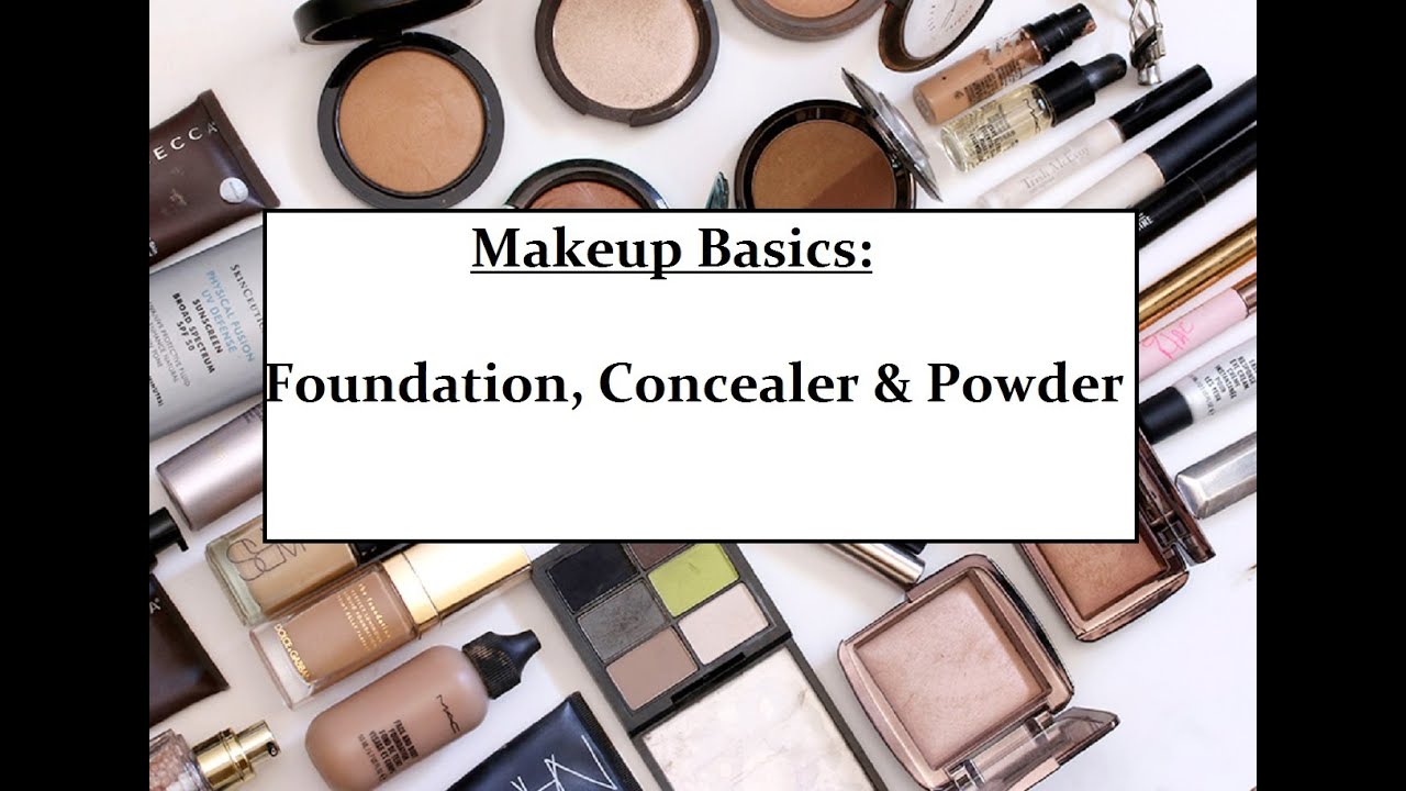 Makeup Basics: Foundation, Concealer & Powder | ChrisCelsius - YouTube