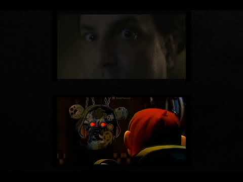 fanf movie torture scene and mario in animatronic horror torture scene side by side comparison?