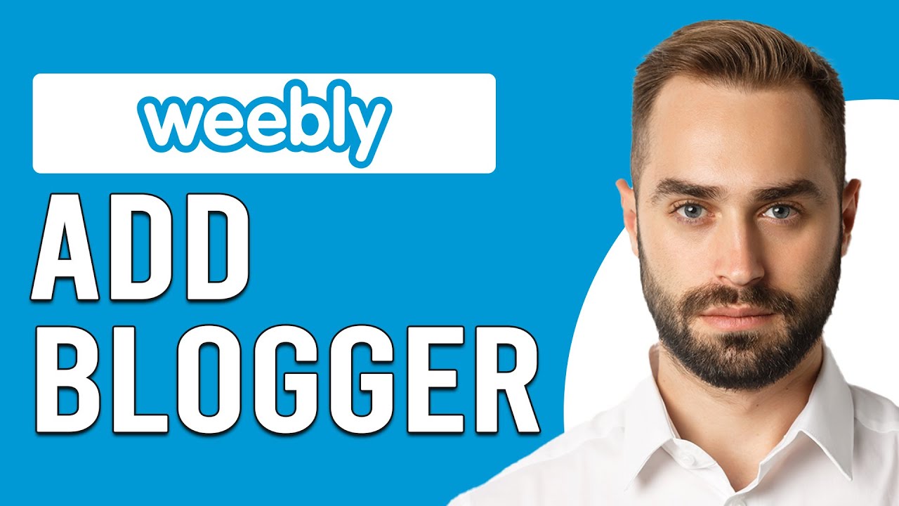 How To Add Blogger To Weebly (How To Import A Blogger To Weebly) - YouTube