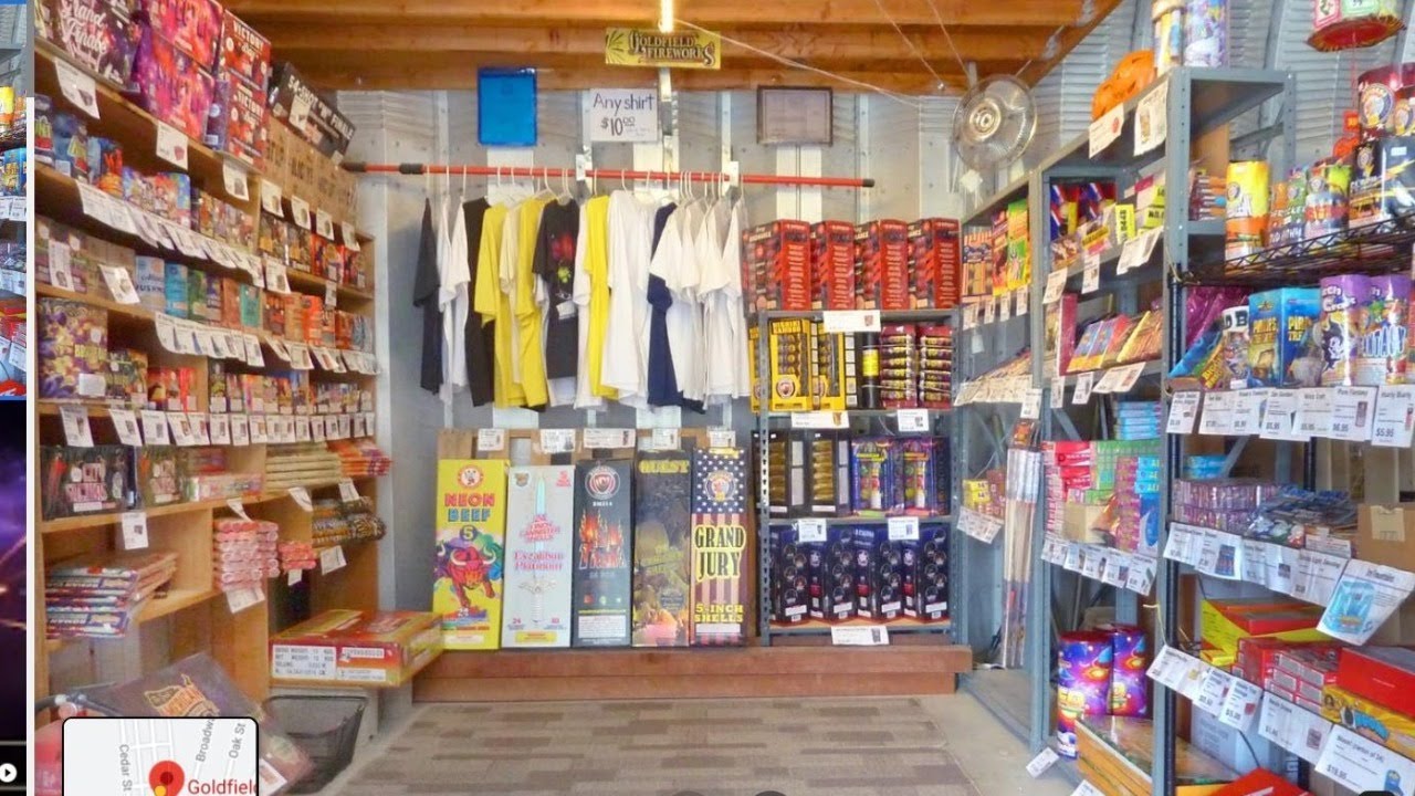 GoldField Fireworks Store Visit GoldField Nevada - YouTube