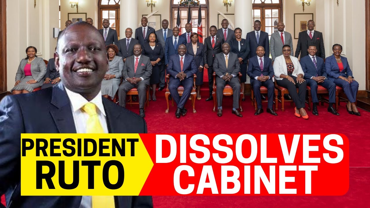 President RUTO Has Dissolved CABINET; GEN Z Impact: People CELEBRATING ...