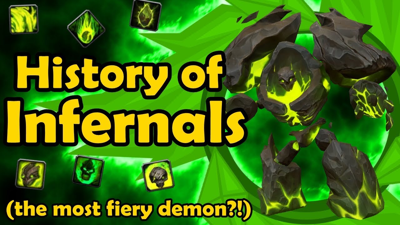 History of the Warlock Infernal (Vanilla WoW to BFA) - YouTube