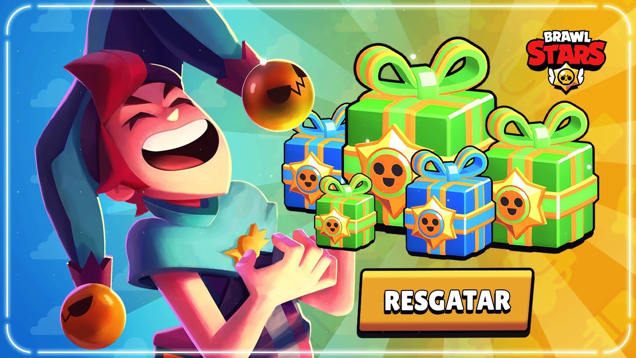 CORRE, TEM PRESENTE GRÁTIS PARA TODOS no BRAWL STARS... ABRI 13 ...