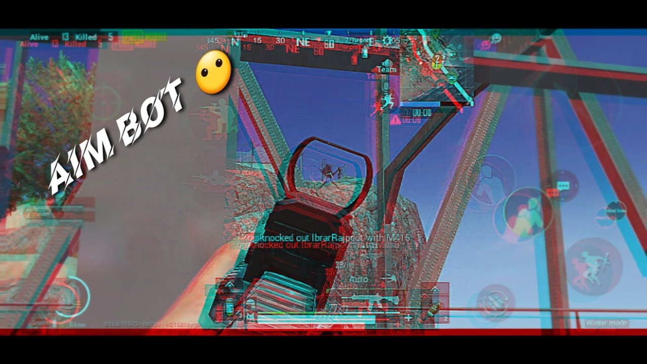 Red dot = Aim bot 🔥| PUBG MOBILE | SHORT MONTAGE # 14 | Lone wolf ...