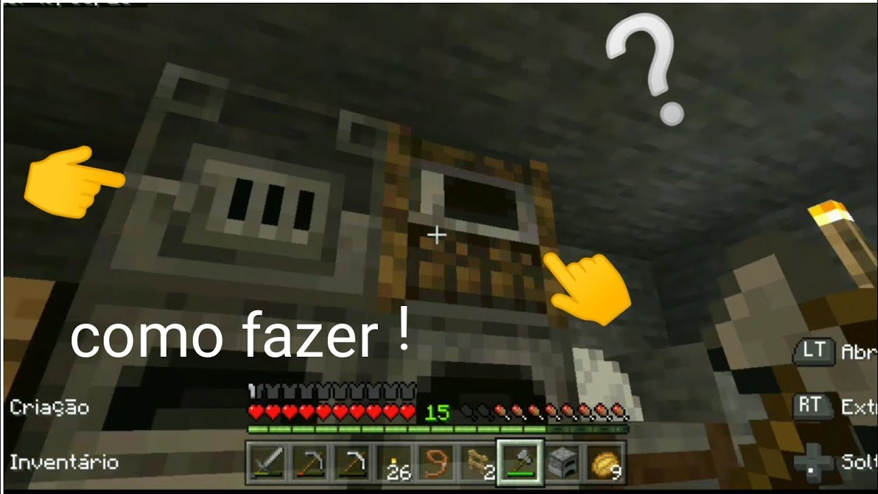 como fazer fornalha potente e defumador no Minecraft - YouTube
