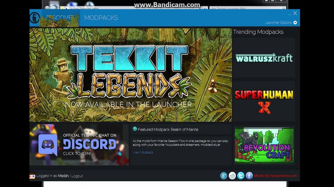 Minecraft - Technic launcher - Hexxit,Tekkit - İndirme & Kurulumu - YouTube