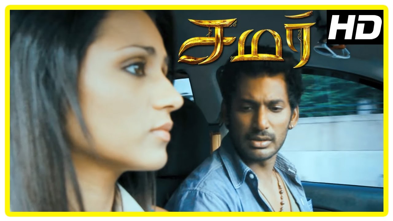 Samar Tamil Movie Scenes | Vishal decides to leave Bangkok | Vishal ...