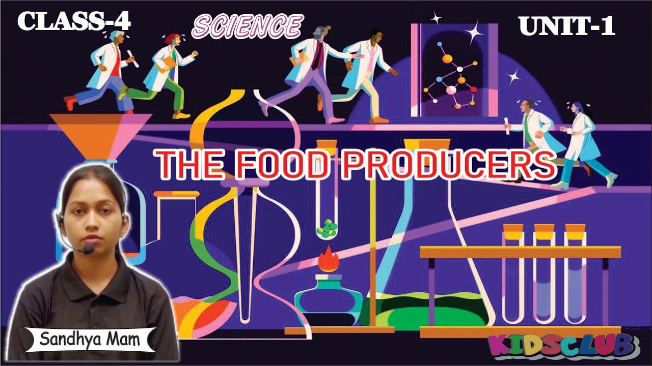 The Food Producers | Science | Chapter - 1 | Class - 4 | By Sandhya Mam | Kids Club Books ...