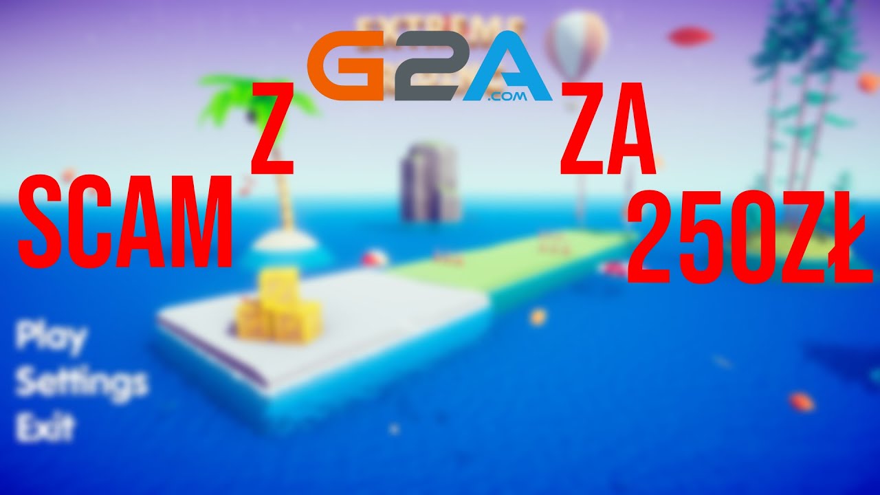 Scam z G2A za 250zł - YouTube