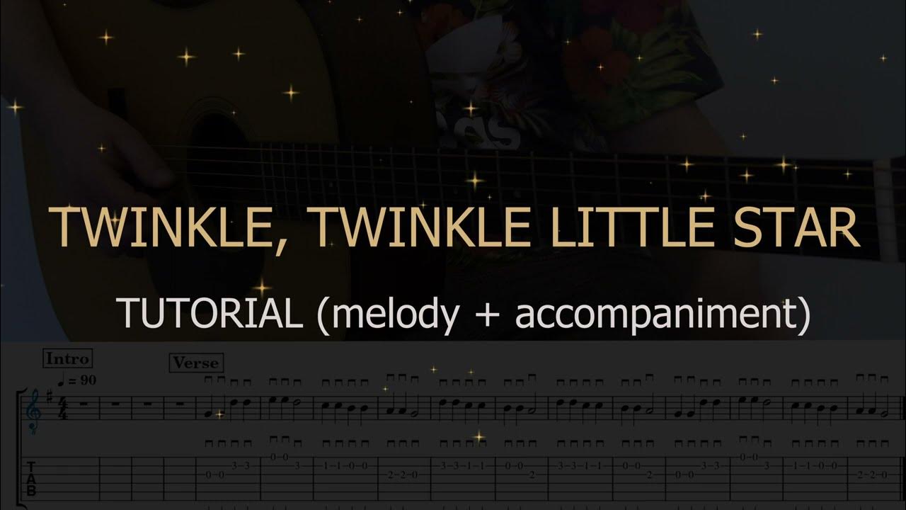Strings and Things - Twinkle, Twinkle, Little Star | Guitar Tutorial ...