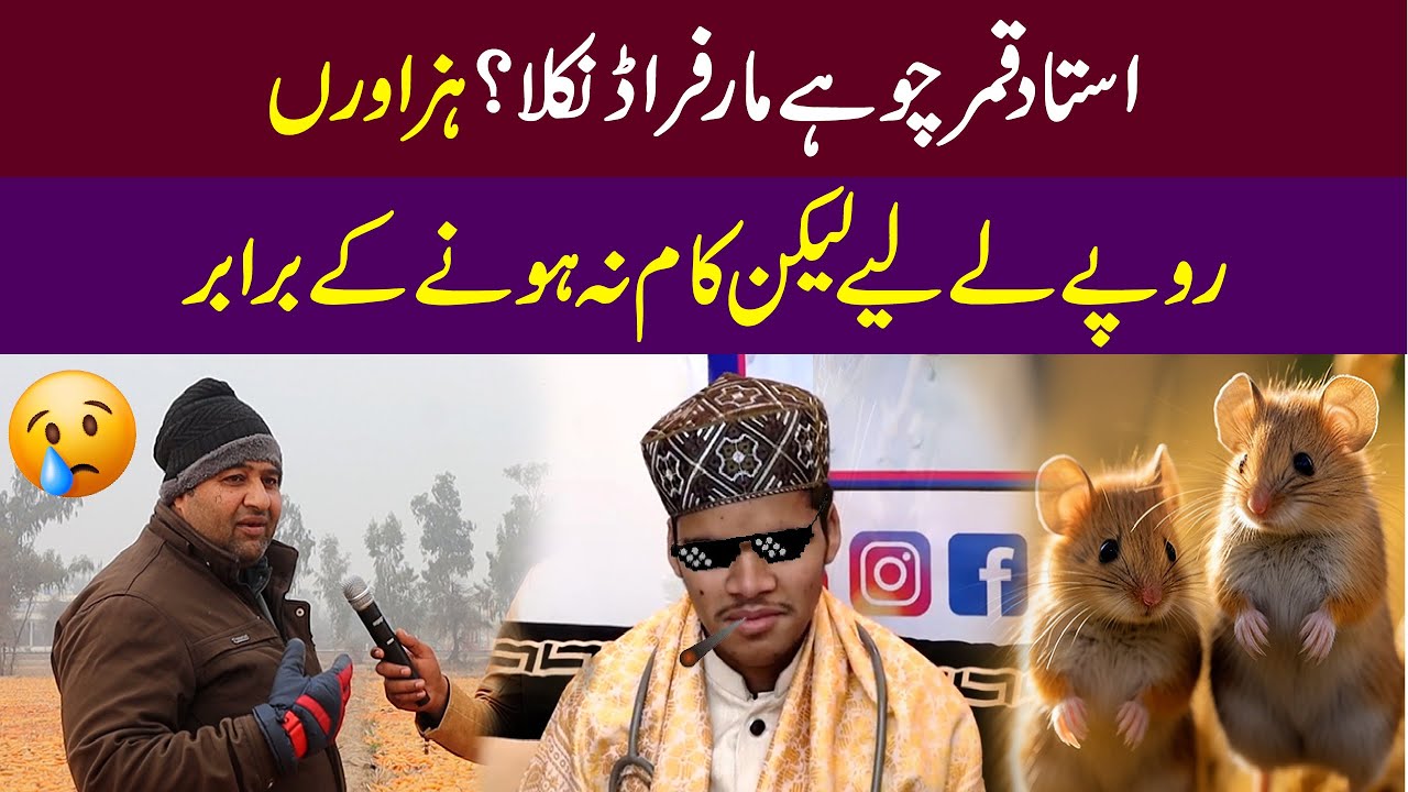 Ustad Qamar Chohe Maar Fraud Nikla| Hazaron Rupe Lay Liye Kaam Na Honay ...