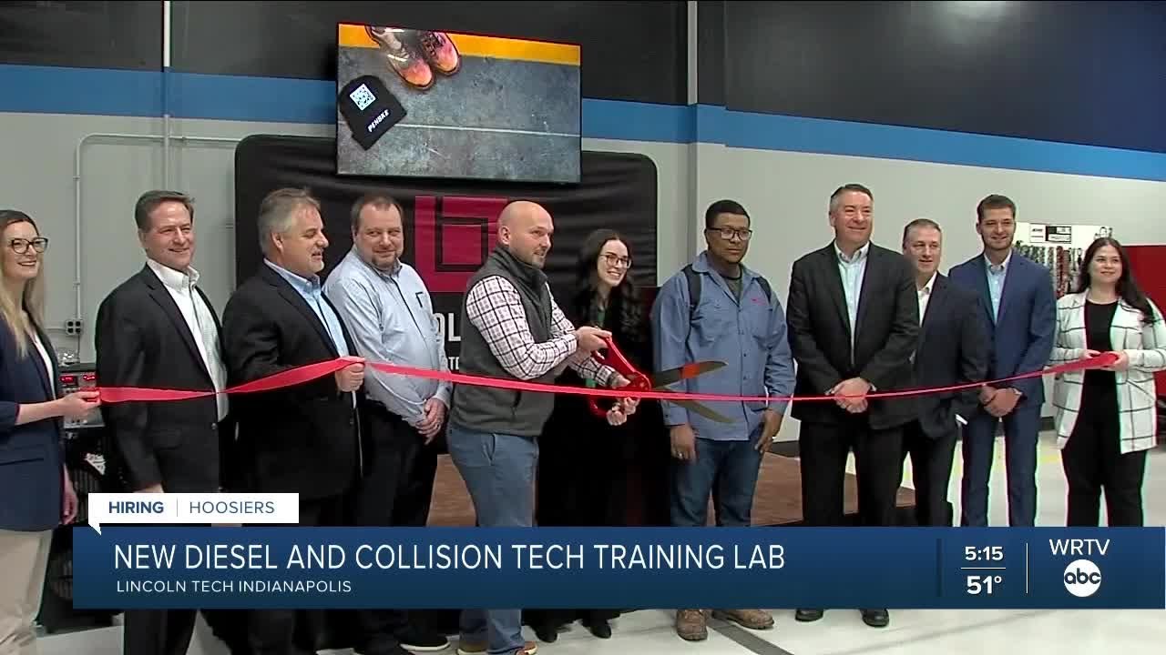 New Diesel and Collision Tech Training Lab - YouTube