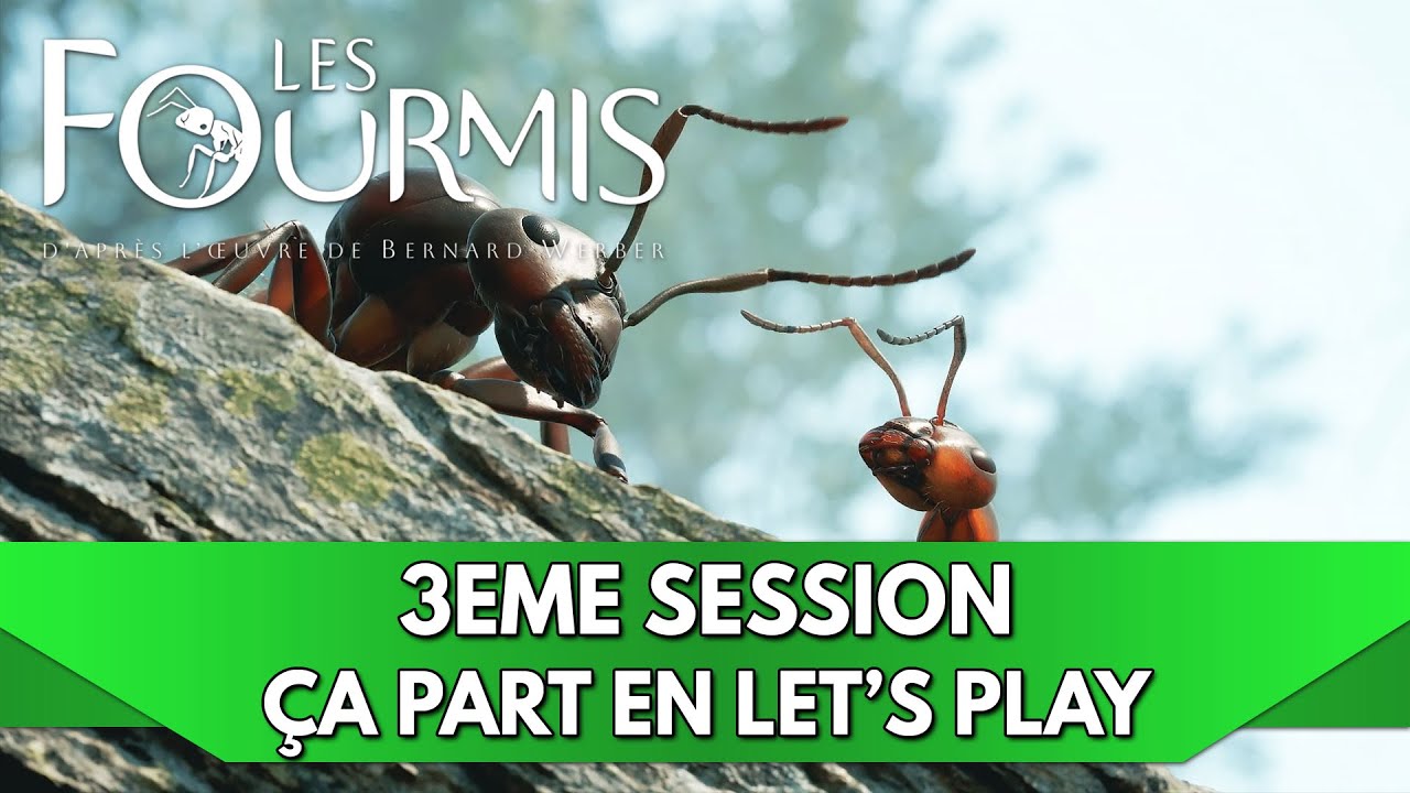 Les Fourmis Gameplay FR : 3ème session, c'est décidé ça part en let's ...