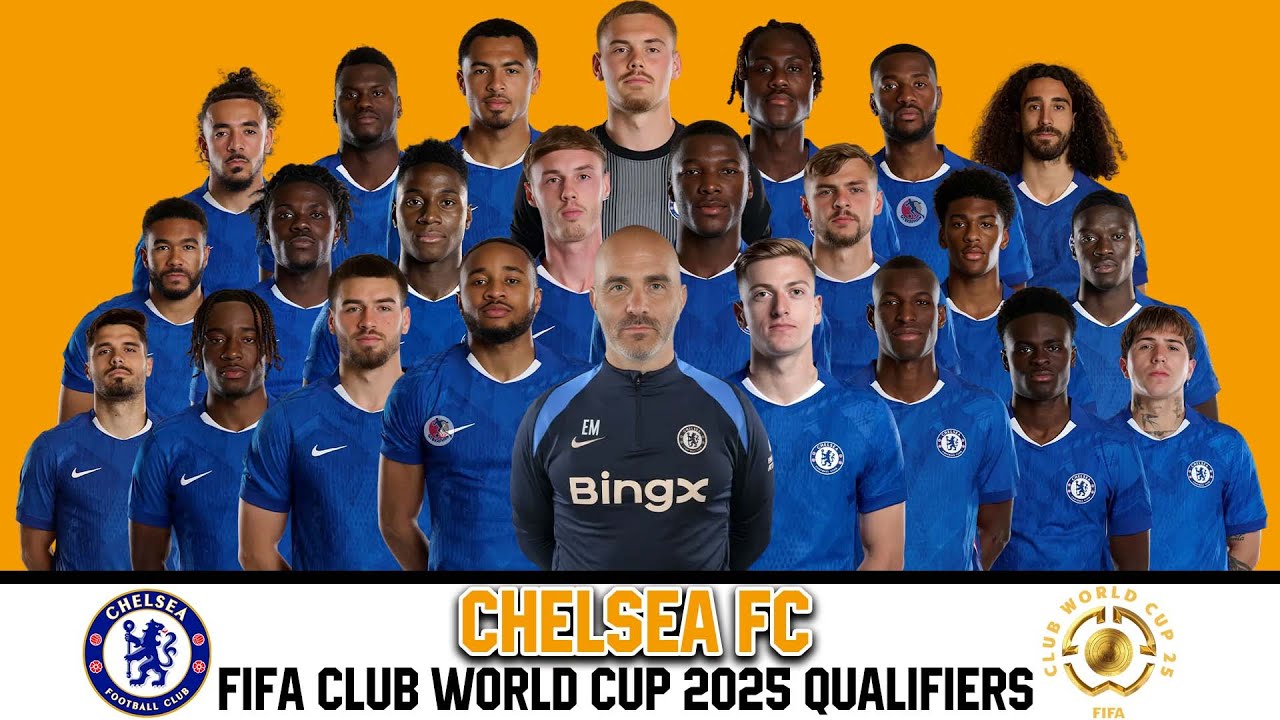 Chelsea FC Official Squad 28 Players | FIFA Club World Cup 2025 ...