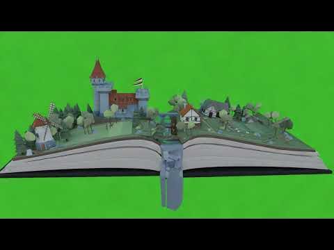 free green screen book - YouTube