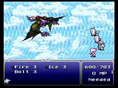 FF III - Boss Doom Gaze - YouTube