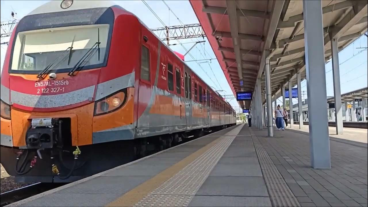 100 DNI Z KOLEJĄ odc.10 s3.EP07-1004 IC ,,Swarożyc", EP07-385 IC ,,Matejko",EN57Al-1515, EN63A ...