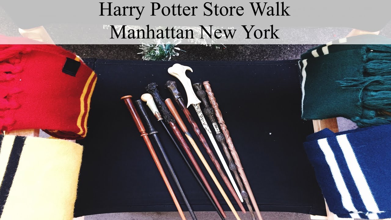 Harry Potter Store Walking Tour New York City | 2022 | Manhattan | NYC ...