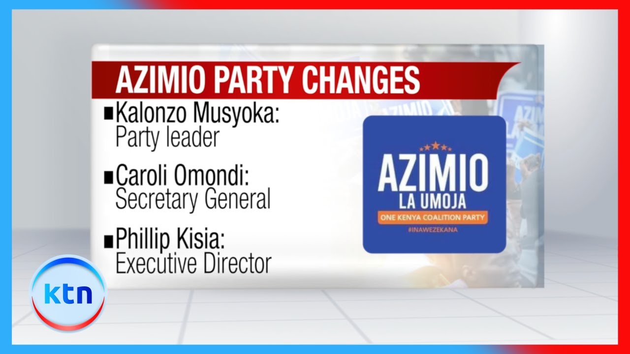 The new look Azimio: Azimio faces political realignment within its ...