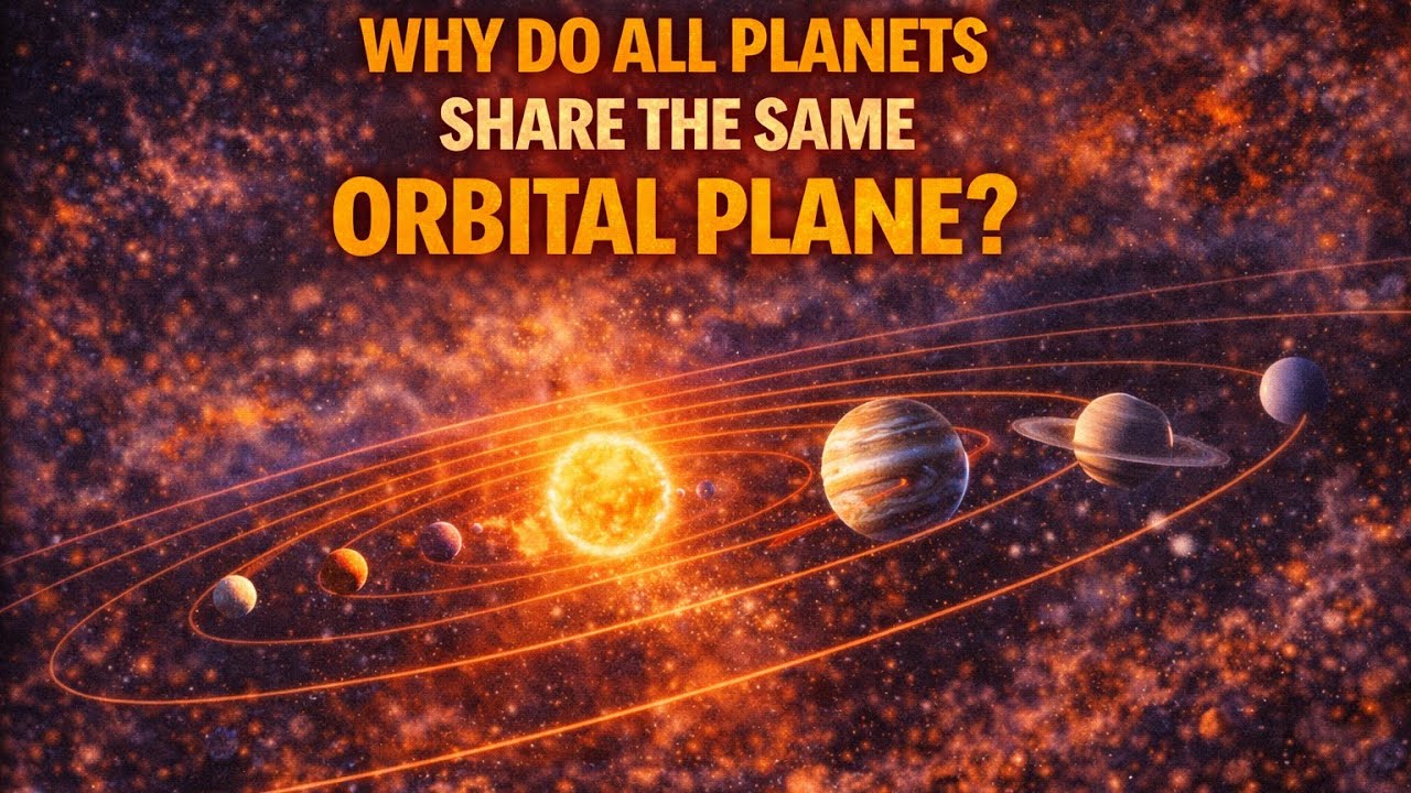 Why Do All Planets Share the Same Orbital Plane? - YouTube