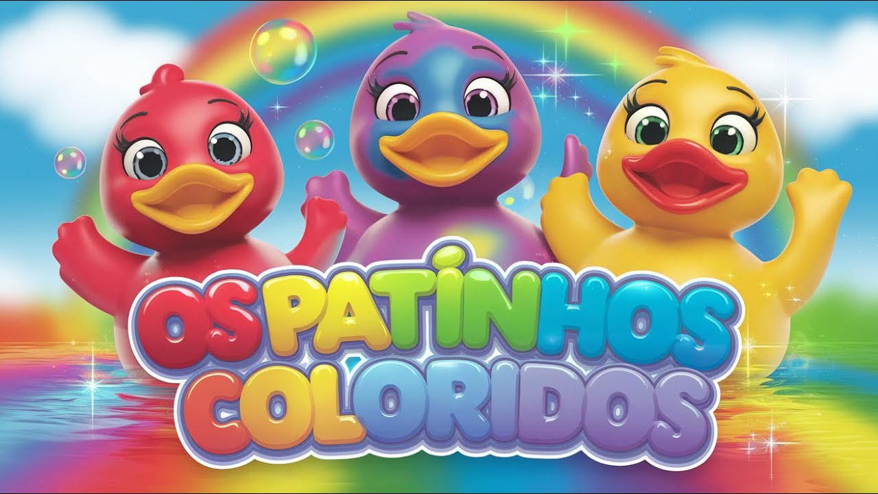 Os Patinhos Coloridos 🦆🌈 | Uma Aventura Musical para Crianças! - YouTube