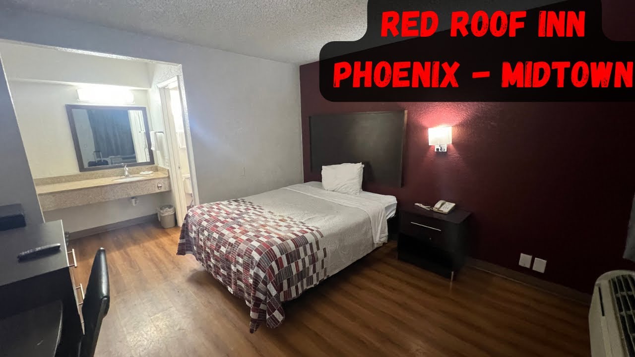 Red Roof Inn Phoenix - Midtown. Room Review || Lodging Reviews - YouTube