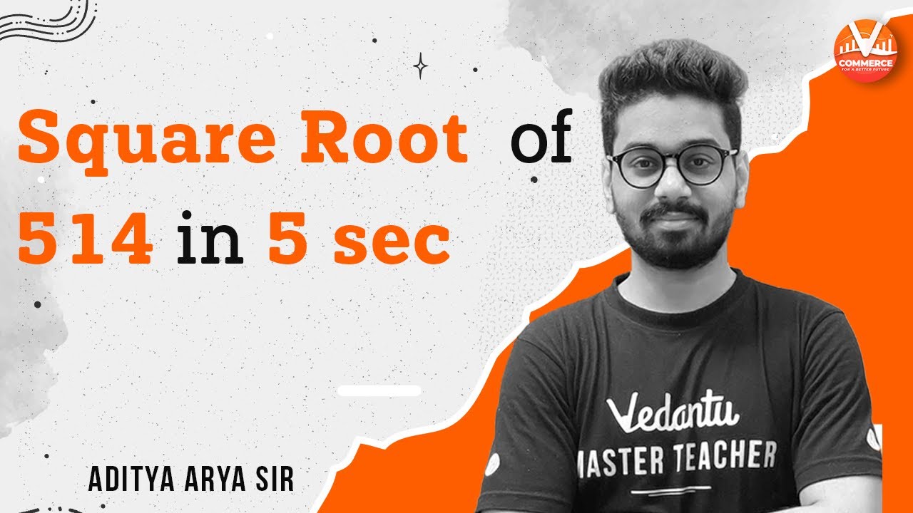 shorts Calculate Square Root Of 514 In 5 Secs Quick Trick By Aditya shorts Calculate Square Root Of 514 In 5 Secs Quick Trick By Aditya