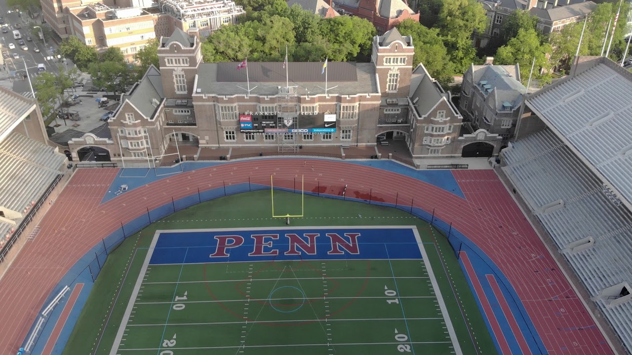 Franklin Field Philadelphia by drone UNIVERSITY OF PENNSYLVANIA - YouTube