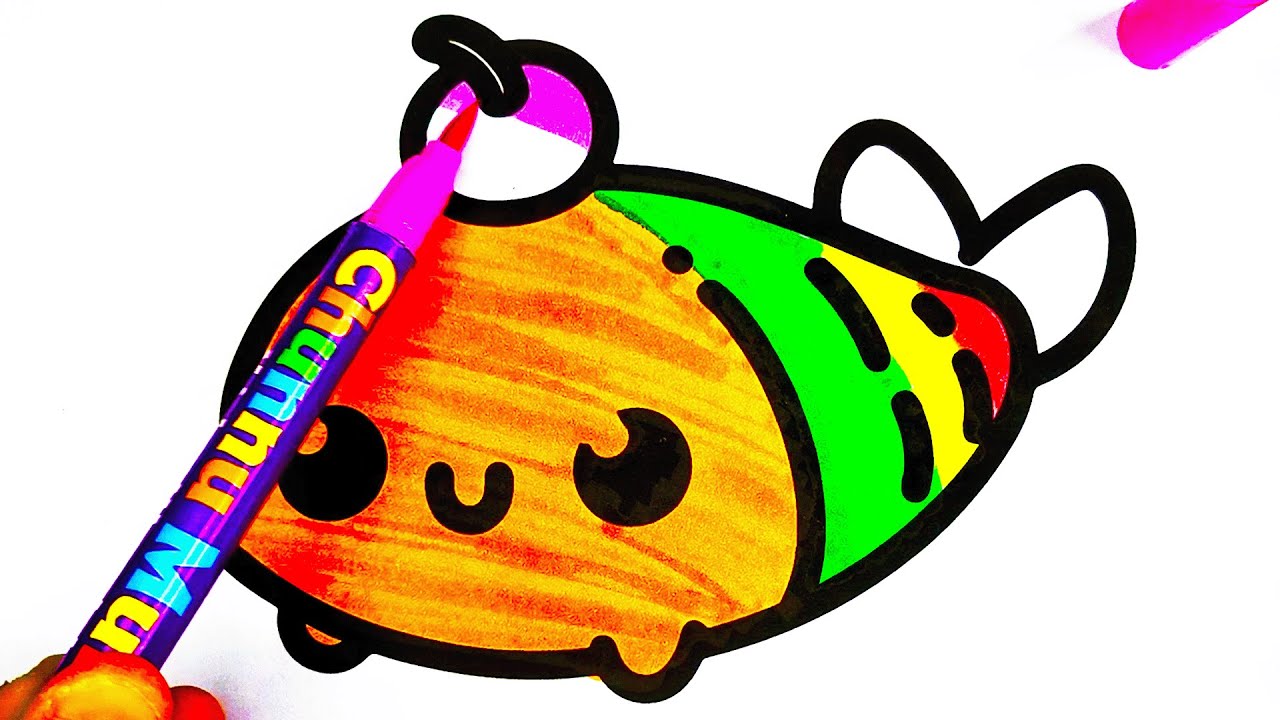 Colorful Fish Coloring | Kids Learning Video | Underwater Fun - YouTube