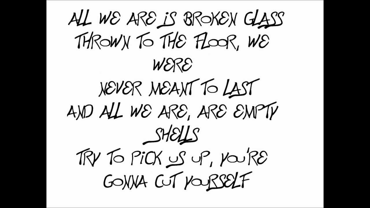 Three Days Grace - Broken Glass (with Lyrics) - YouTube