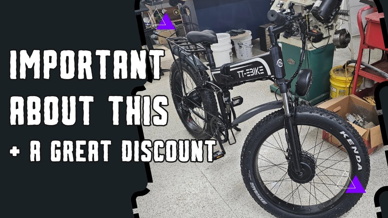 Important details about the TT-EBIKE Electric Bike - YouTube