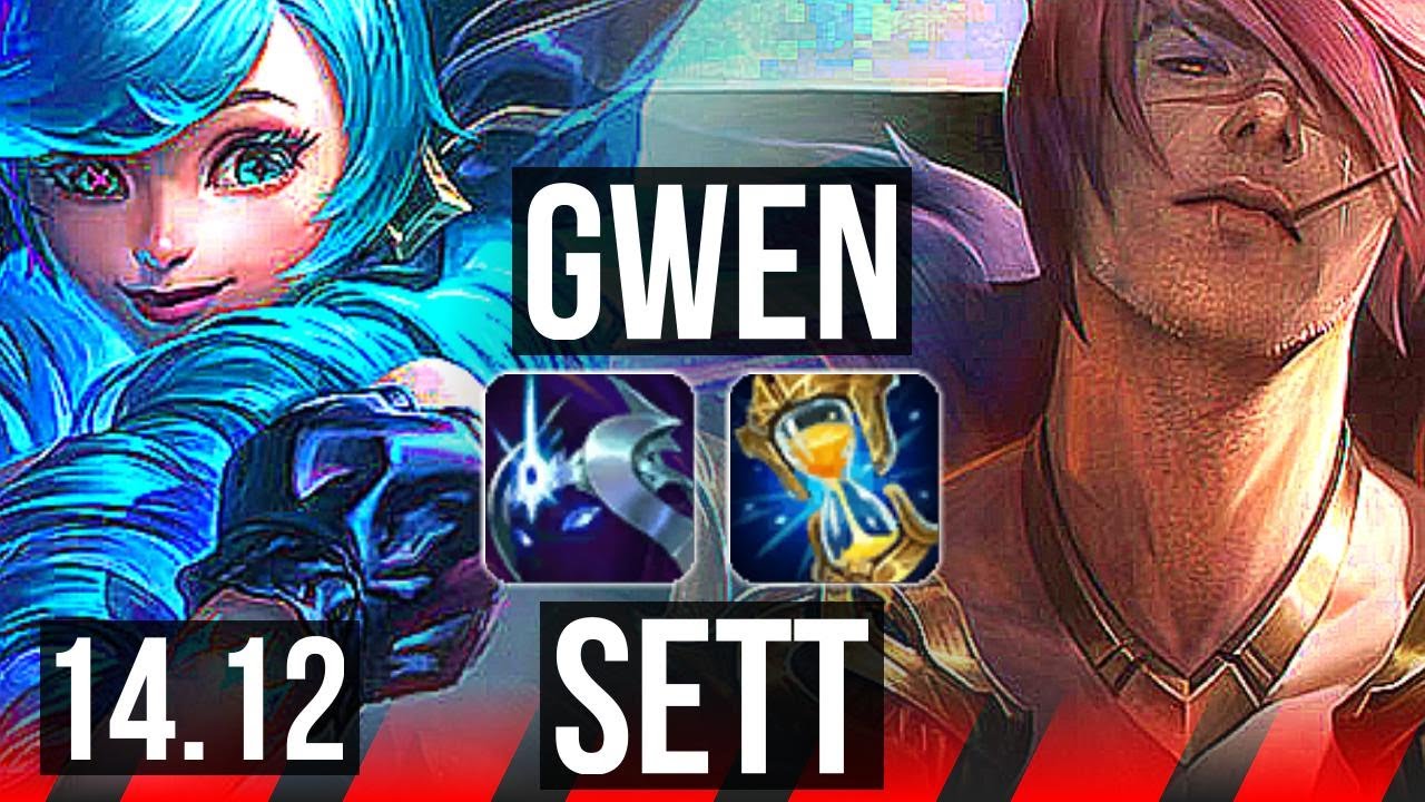 Gwen Vs Sett Top 59k Dmg 6 Solo Kills Dominating Vn Diamond