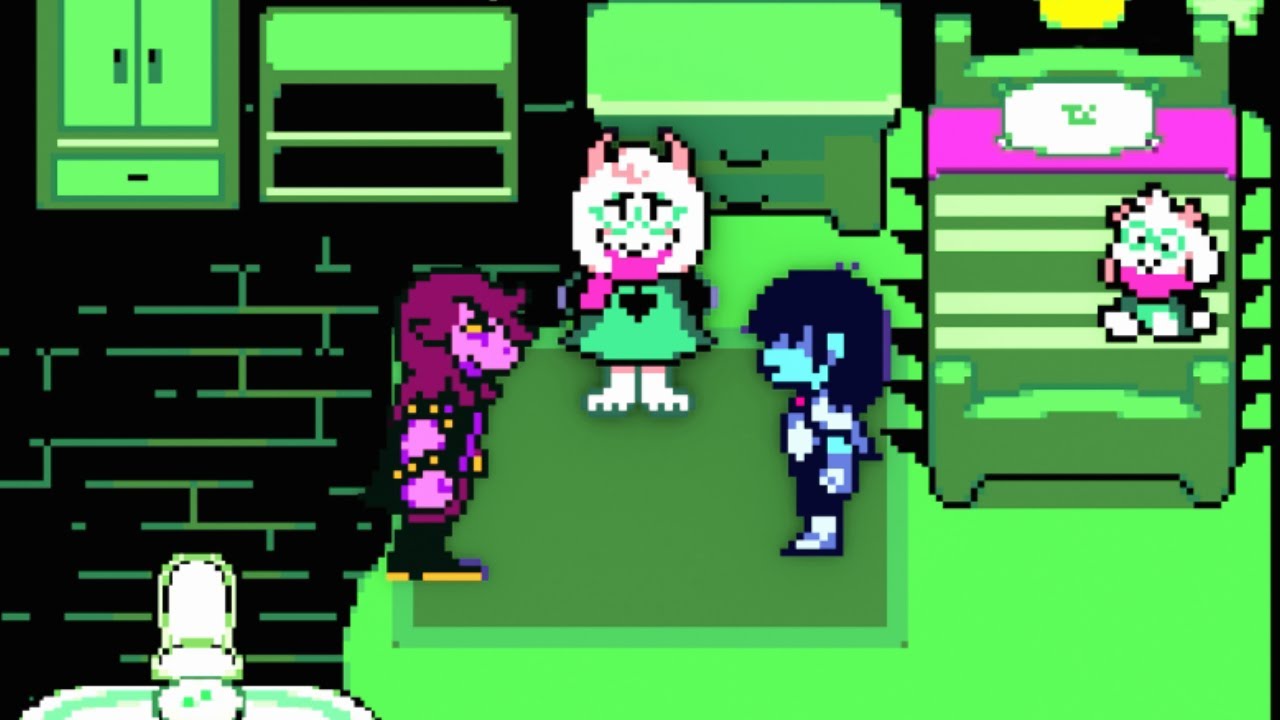 Ralsei’s Room Makeover with Kris and Susie - YouTube