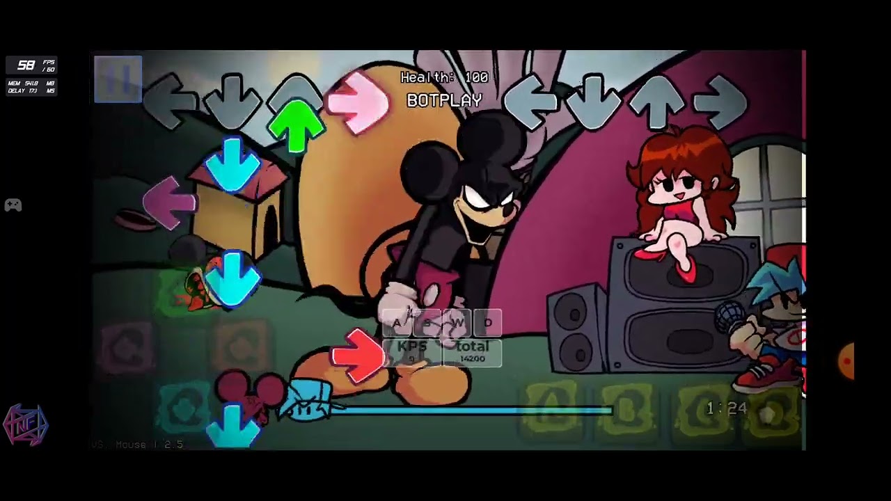 fnf vs mouse 2.5 crazy (FC) - YouTube